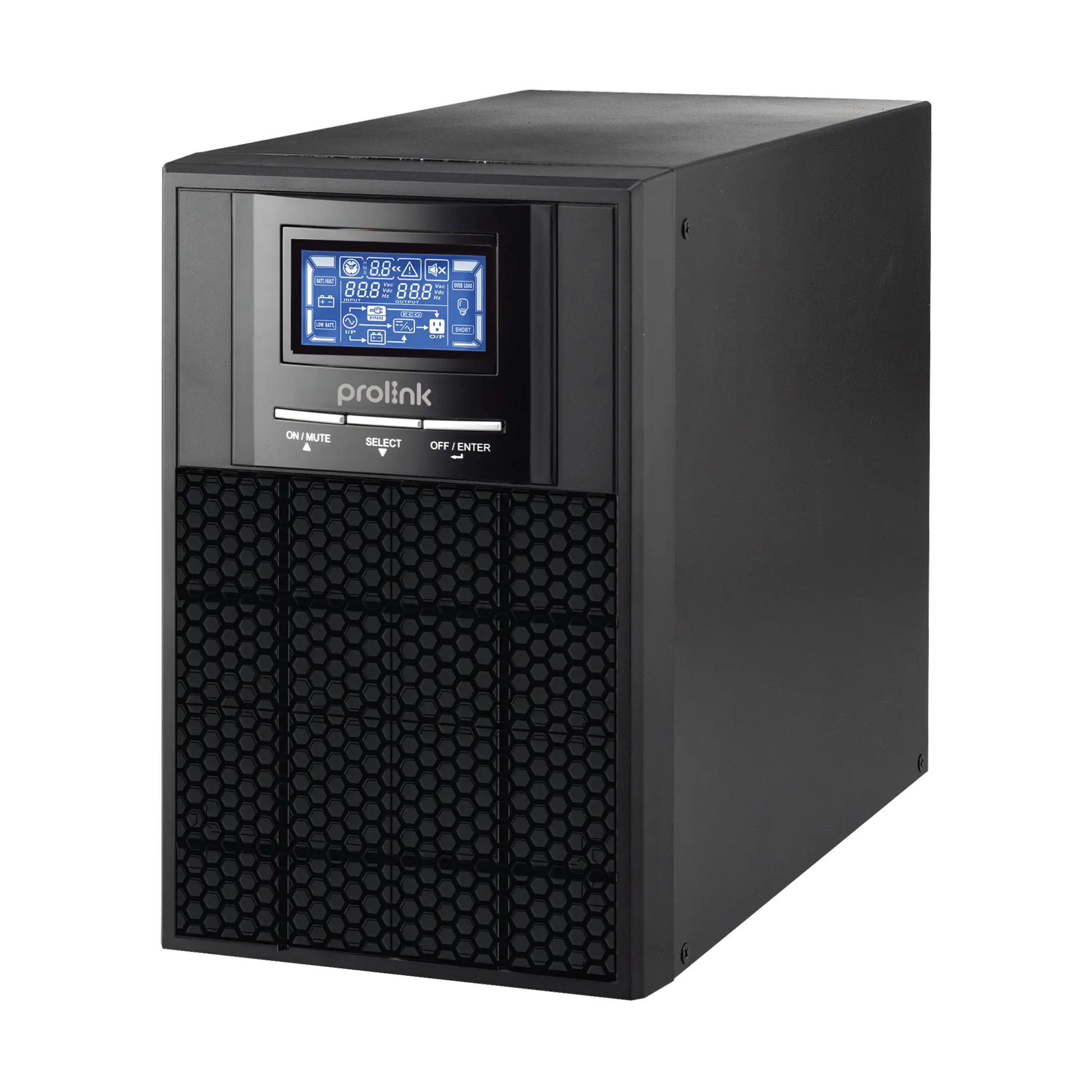 Prolink Ups PRO903ES 3KVA 2700W Single phase Online Double Conversion ...